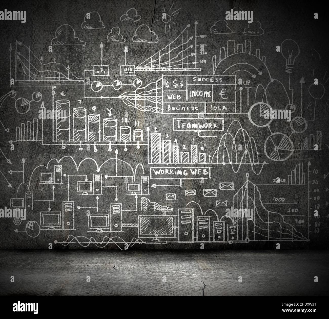 Teamwork visualization hi-res stock photography and images - Alamy