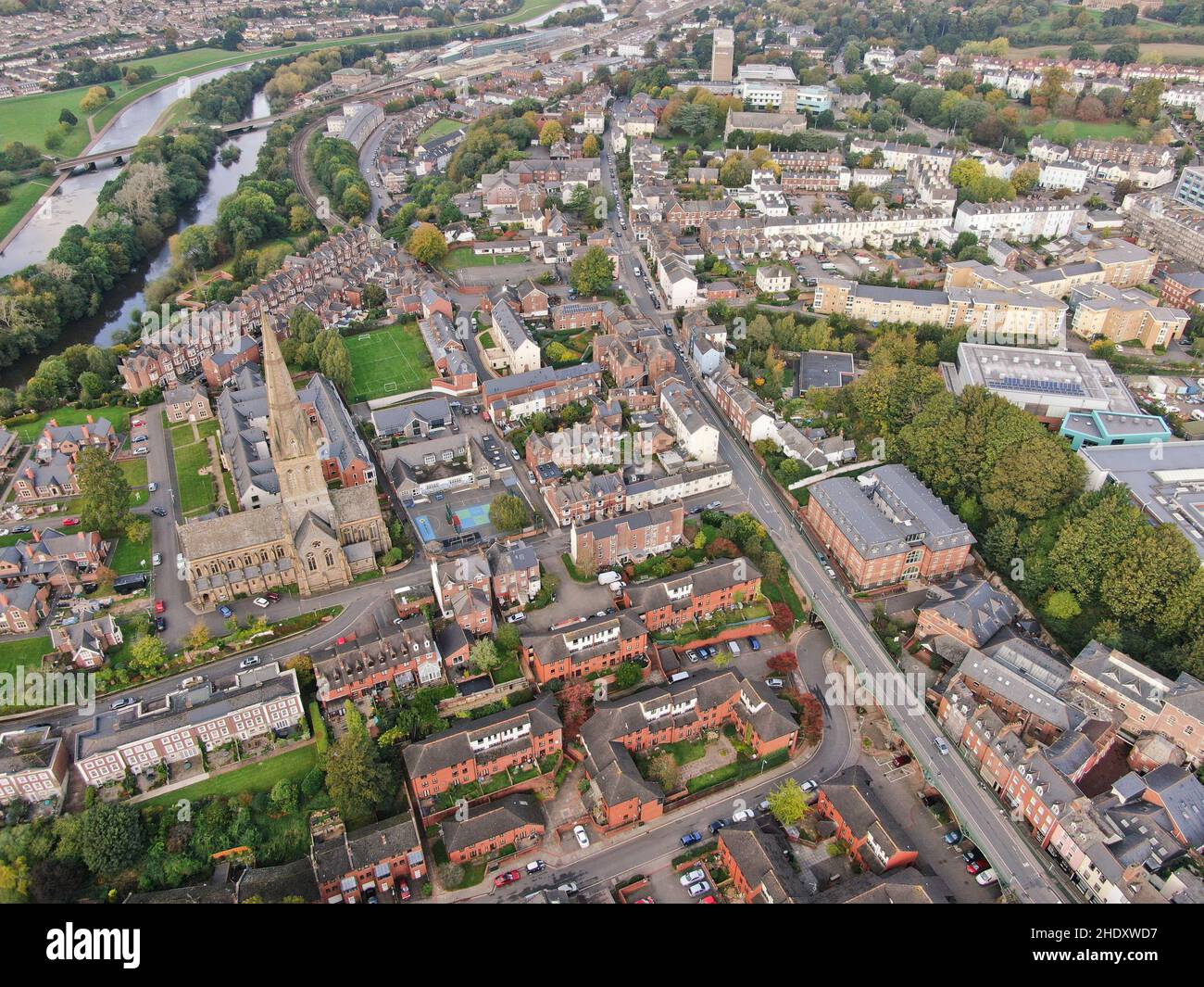 Exeter town centre hi-res stock photography and images - Alamy