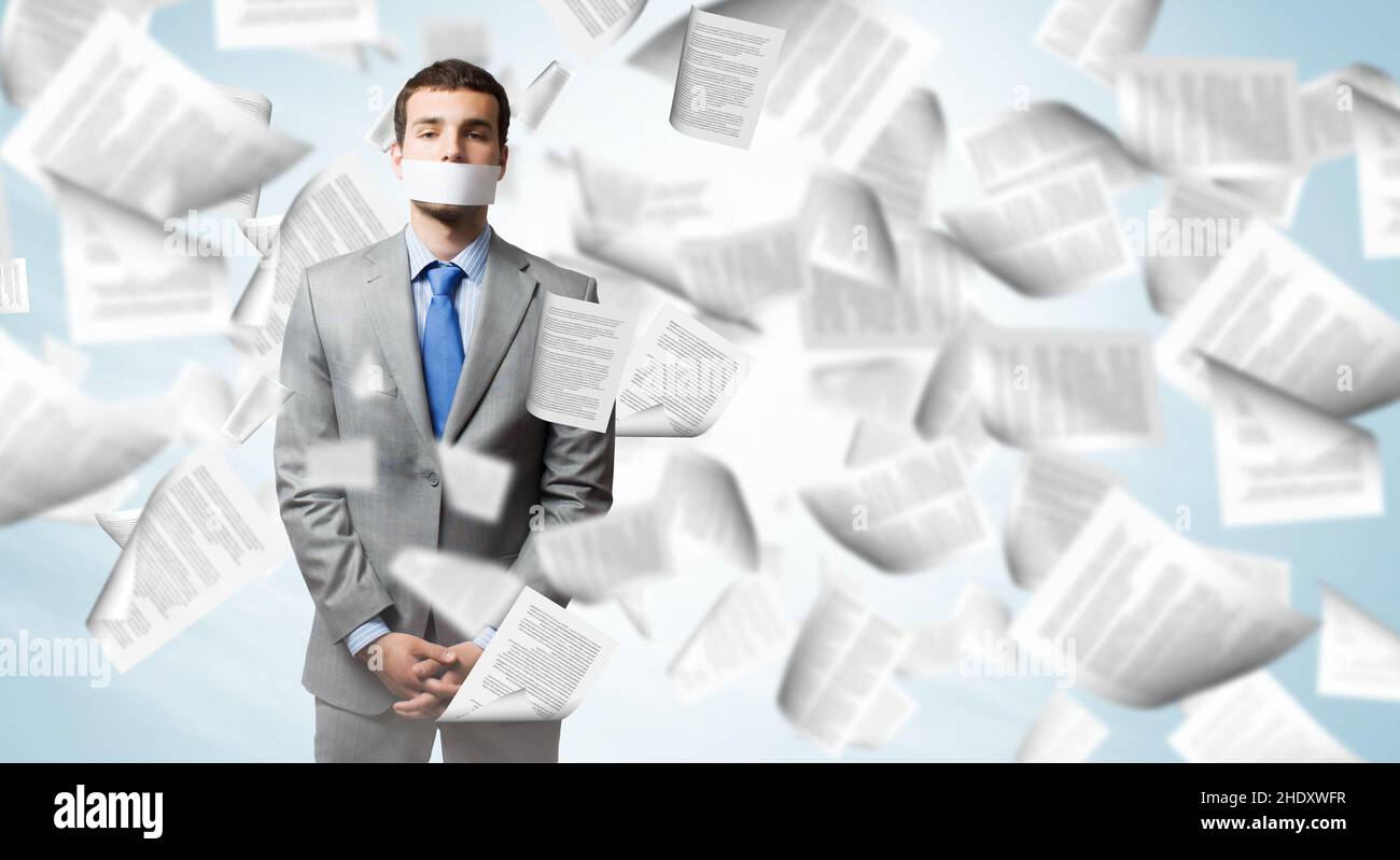 employee, confidential, conceal, employees, confidentials Stock Photo ...
