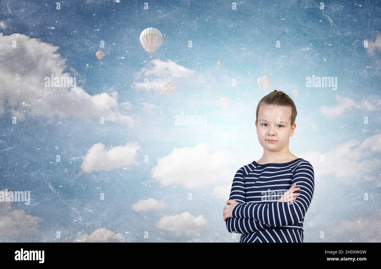 girl, flying, fantasy, girls, fly, to fly, fantasies Stock Photo - Alamy