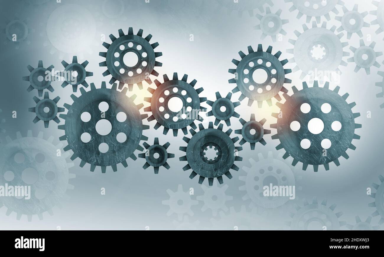 gear, mechanism, interplay, gears, mechanisms, interplays Stock Photo ...