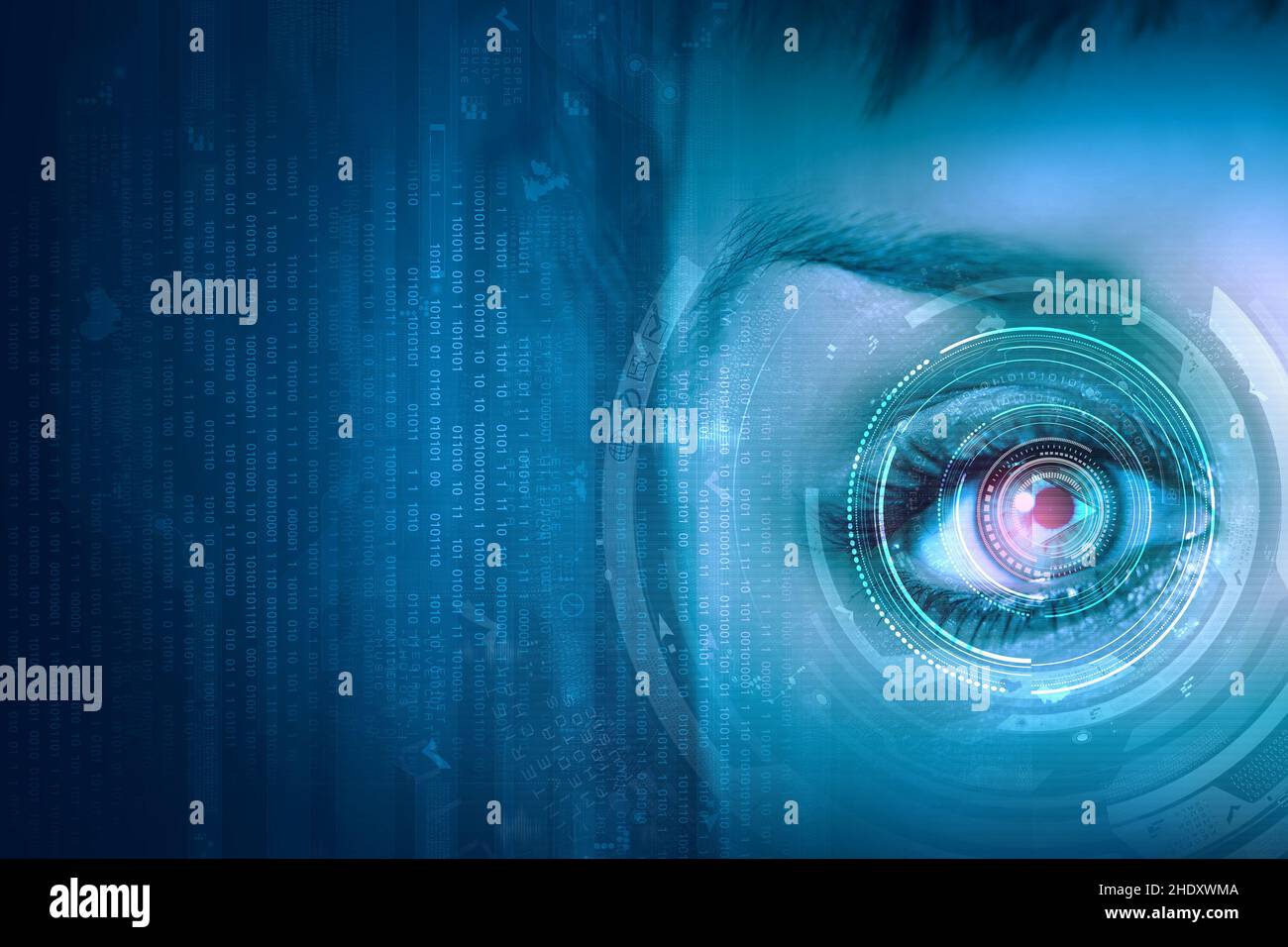eye, future, monitoring, spy, identification, scanners, eyes ...