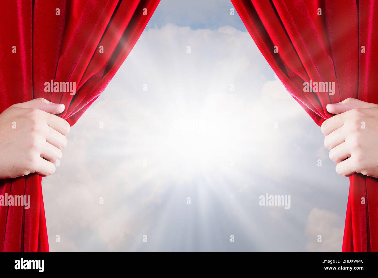 sunlight, curtain, opening, presentation, sun ray, sun rays, sunbeam ...