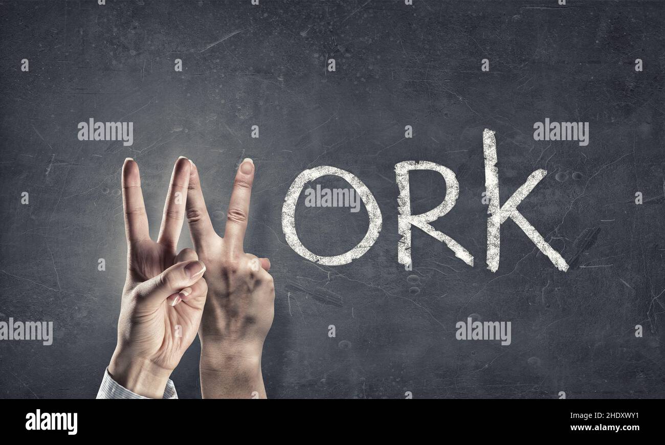 Work works hi-res stock photography and images - Alamy
