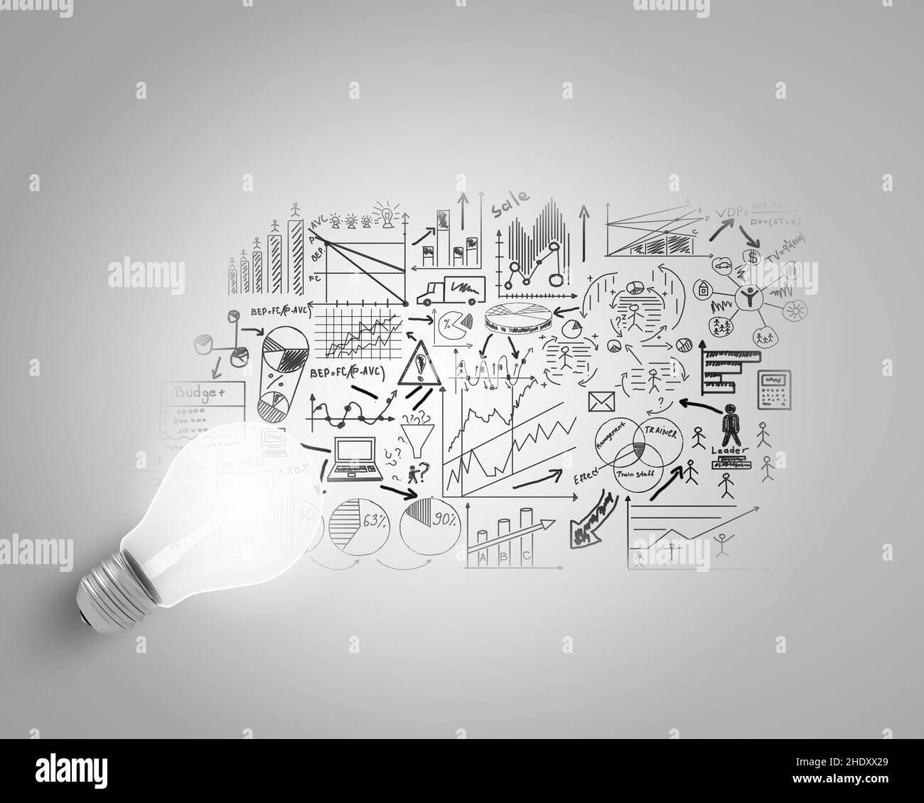 ideas, idea, formula for success, brainstorming Stock Photo - Alamy