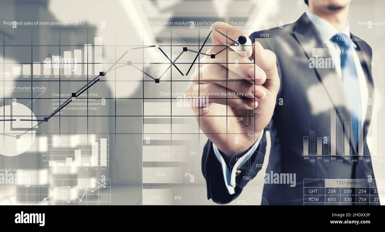 revenue, diagram, annual report, data acquisition, market analysis ...