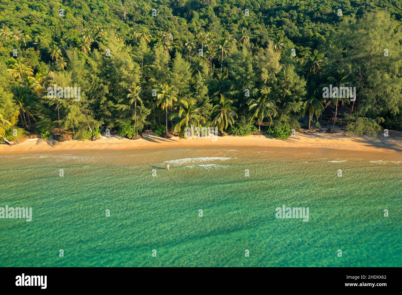 Aerial view of Koh Rong Island, Cambodia Stock Photo - Alamy