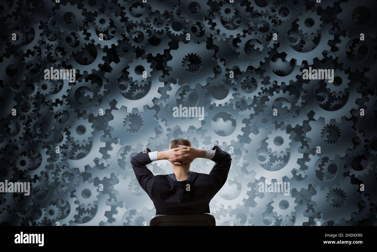 Process automation symbols hi-res stock photography and images - Alamy