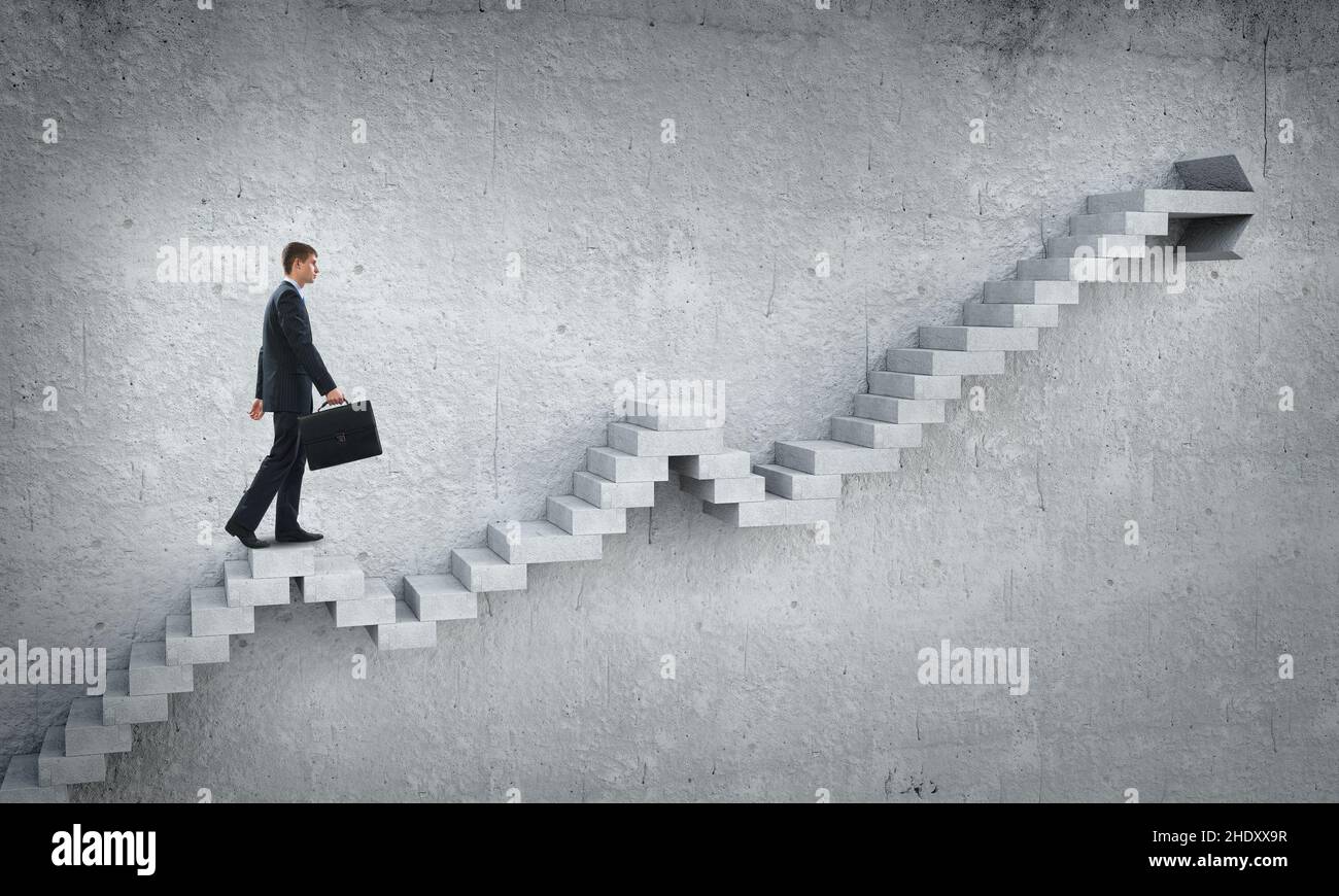 upward, up, success stairs, upwards Stock Photo - Alamy