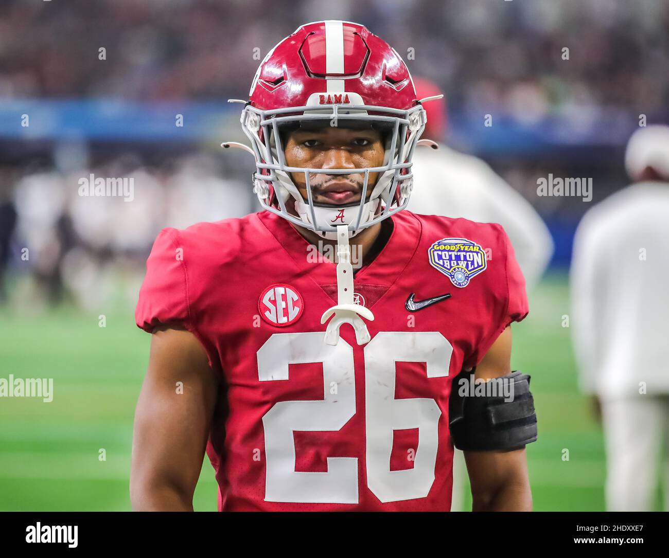 December 31, 2021: Alabama Crimson Tide runningback Jonathan Bennett ...