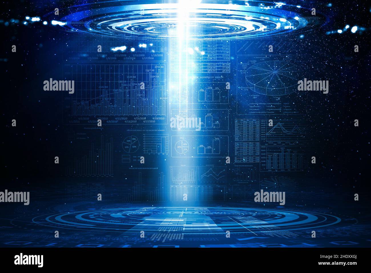 technology, research, light beam, futuristic, technik, technique ...