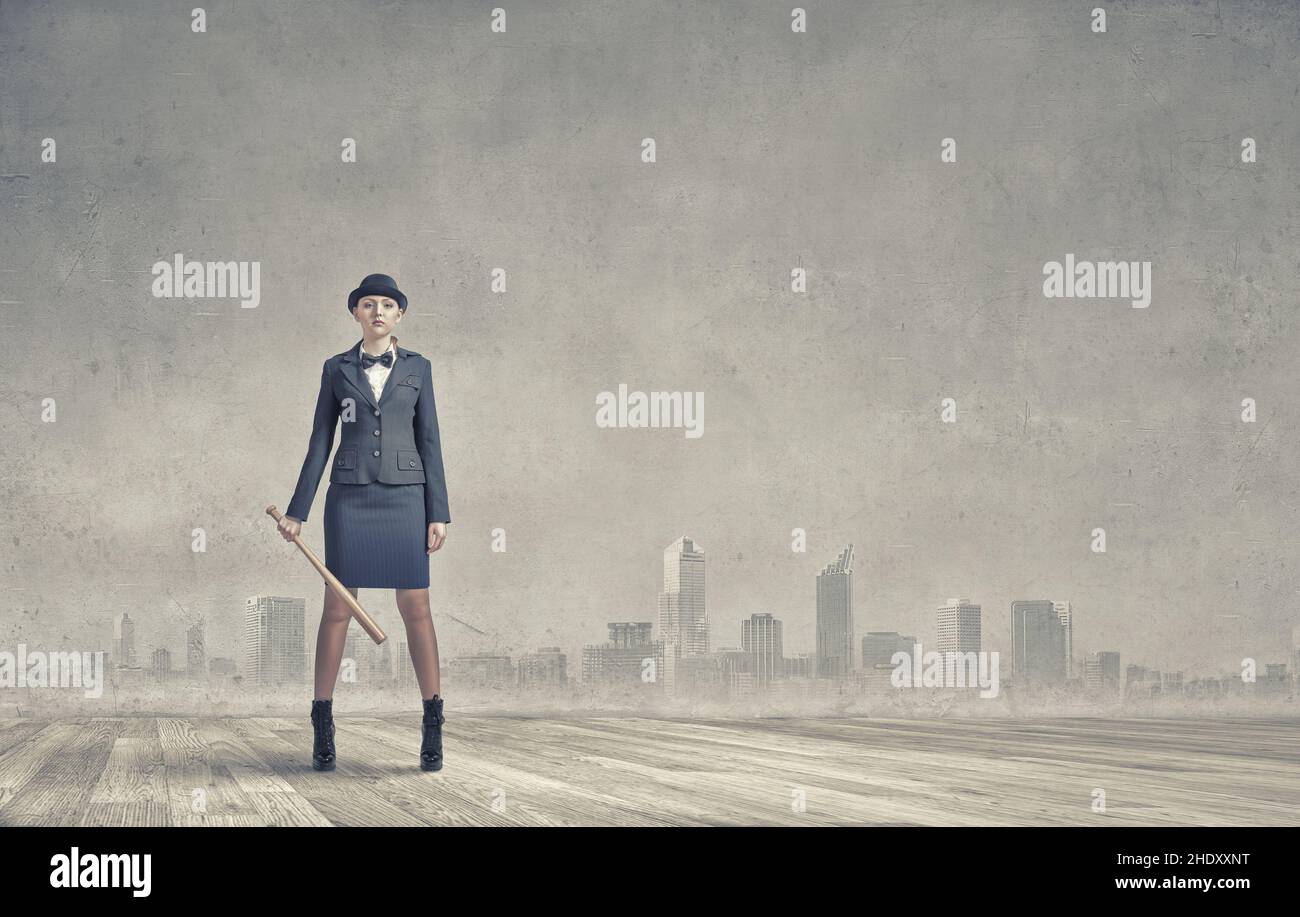 woman, self confident, baseball bat, female, ladies, lady, women, self ...