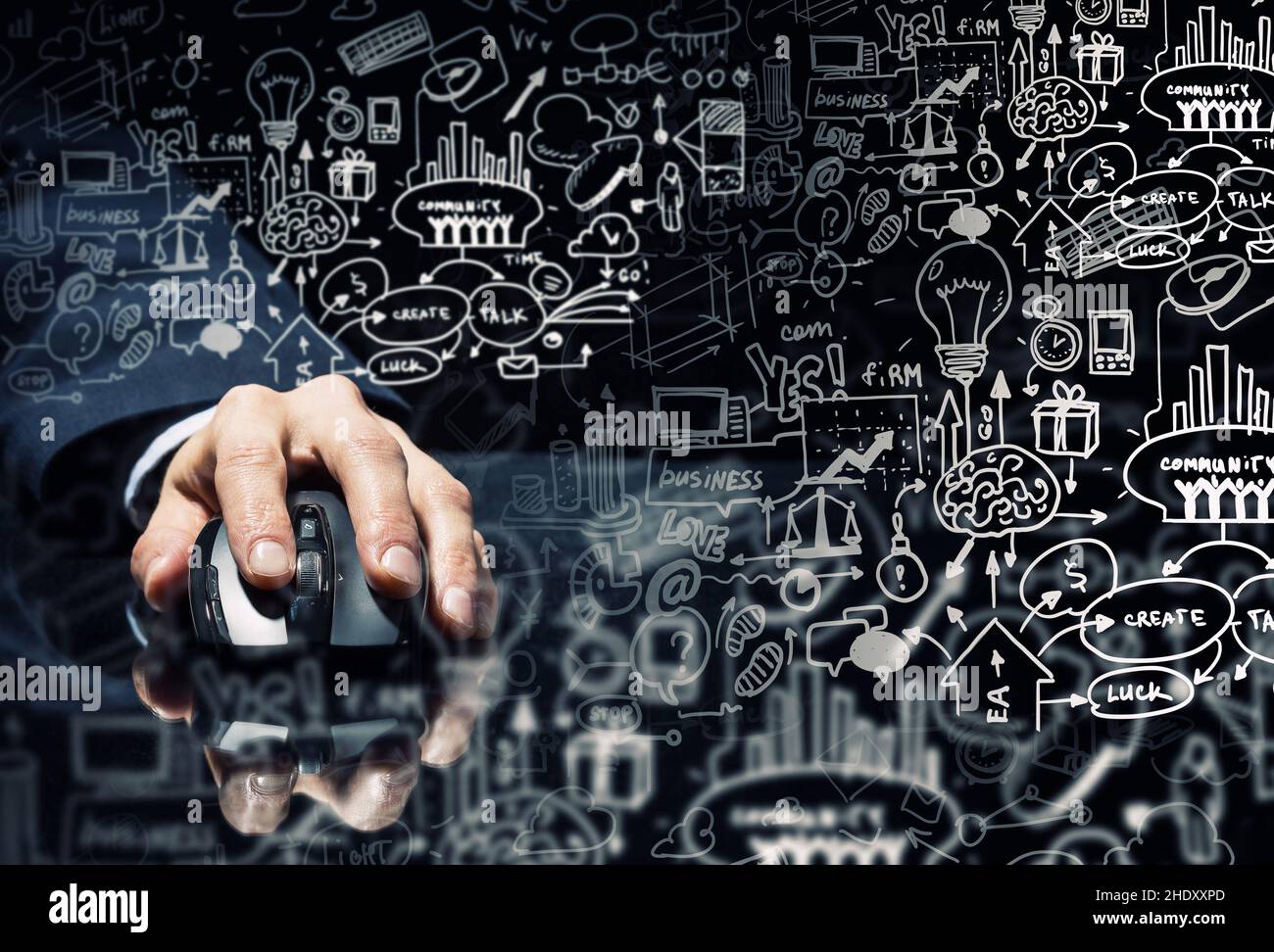 Brainstorming technique hi-res stock photography and images - Alamy