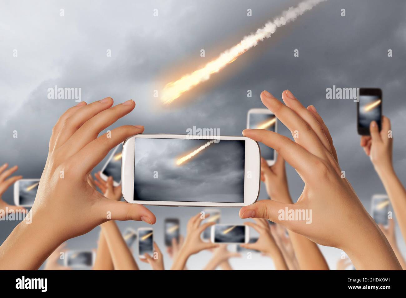 natural phenomenon, meteorite, asteroid, digital age, natural ...