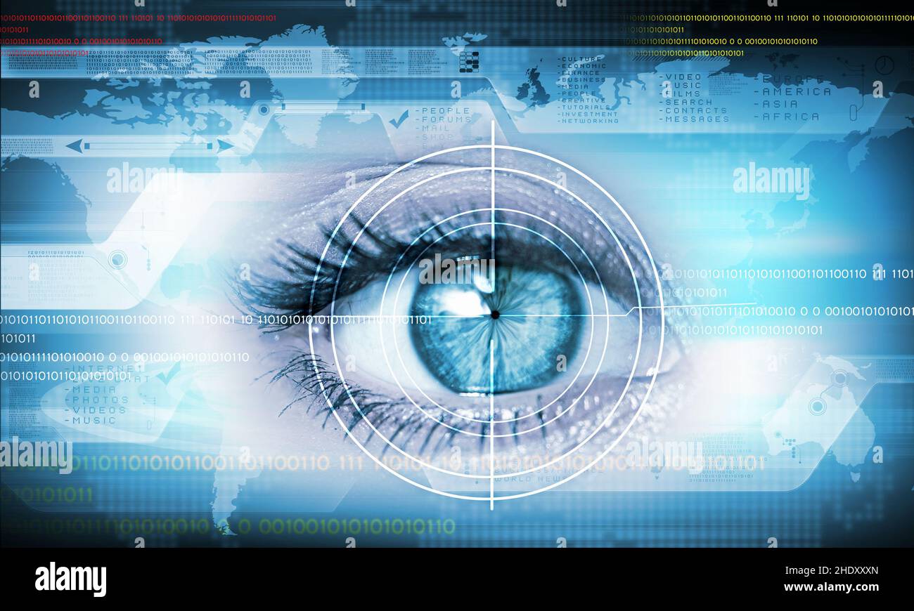 profile, eye, identification, profiles, eyes, identifications Stock ...