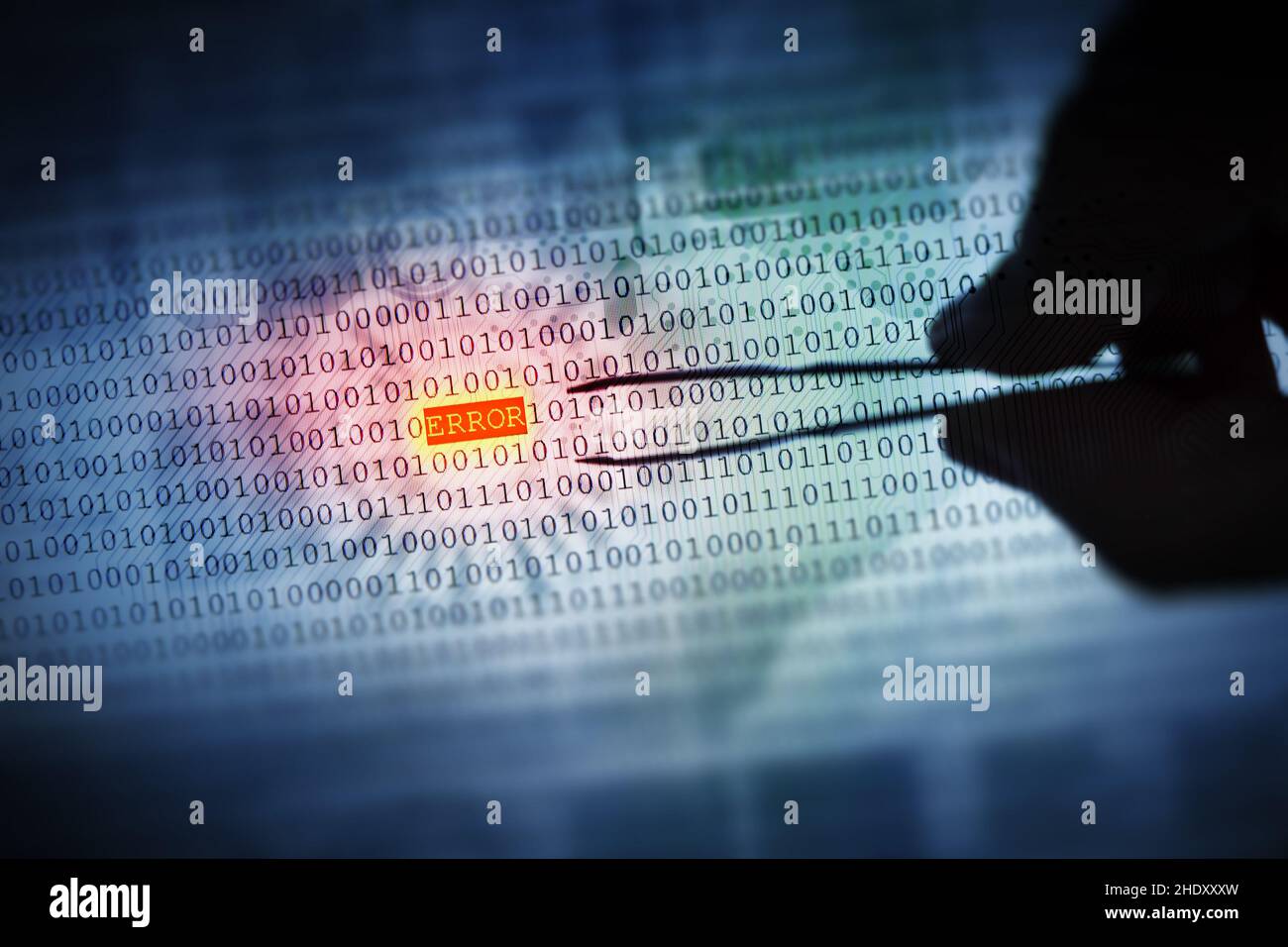 computer virus, computer crime, error, computer crimes, errors Stock ...