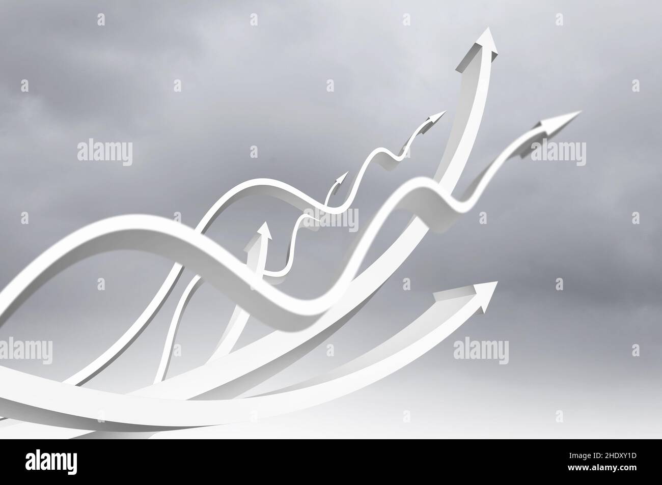 growth, arrow, development, upward, growths, rise, arrows, developments ...