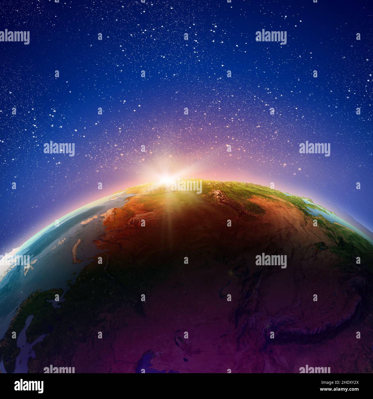 sunrise, earth, universe, sun rises, sunrises, earths, universes Stock ...