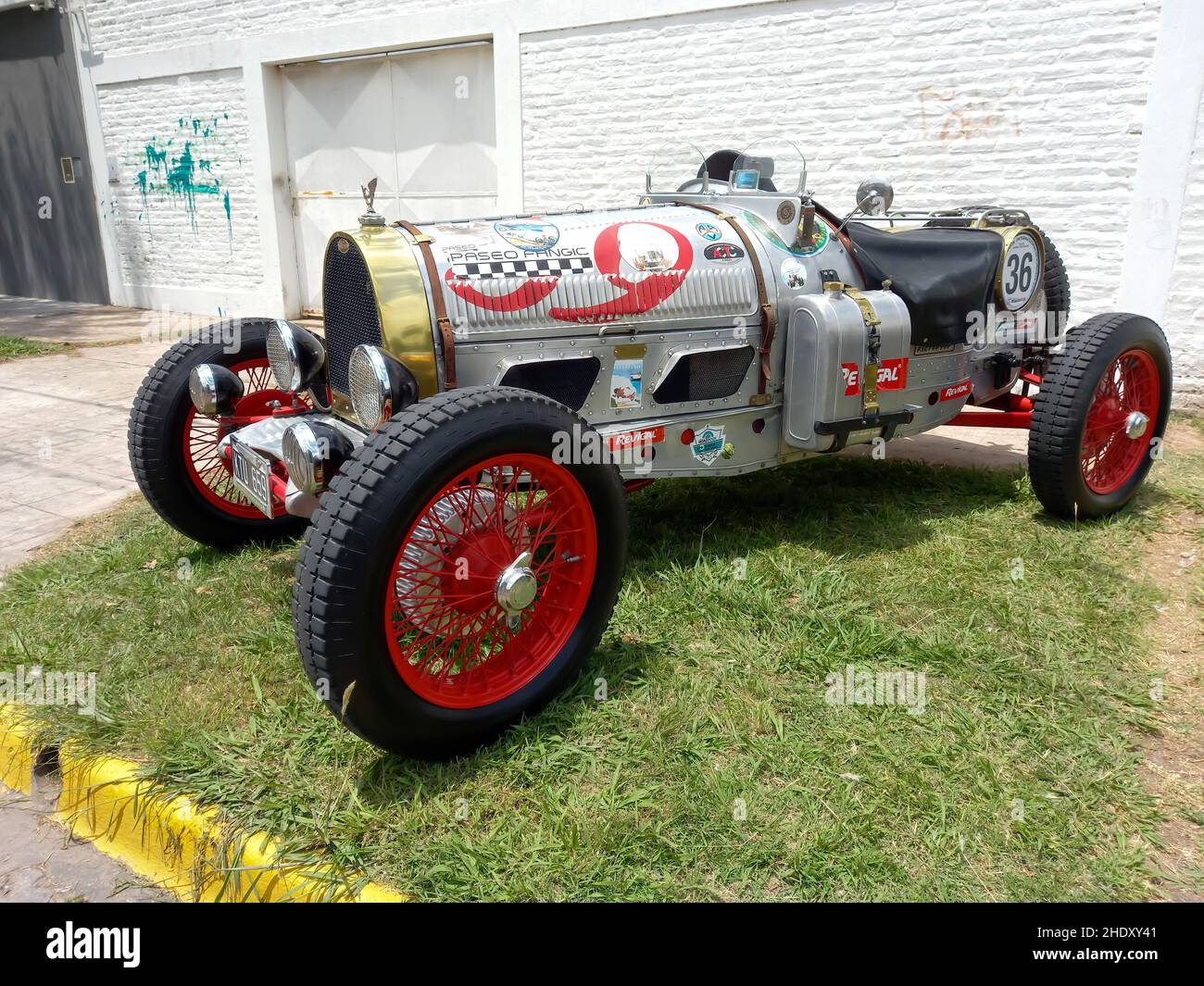 Pink Ford Model A Speedster