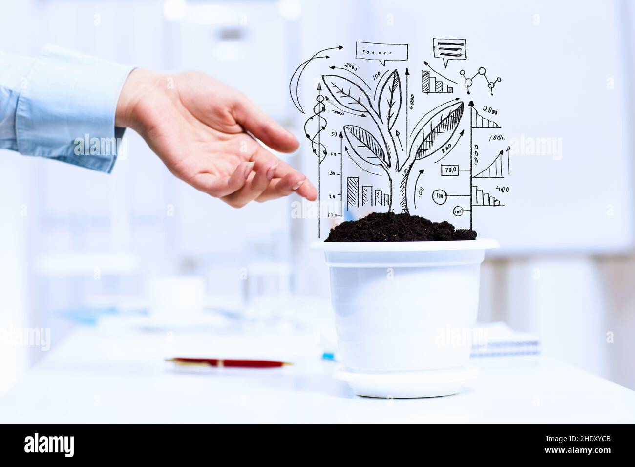 growth, diagram, positive, upswing, growths, rise, chart, charts ...