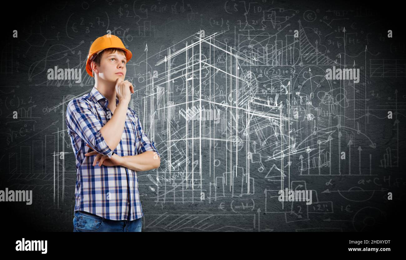 thinking, architect, think, thinks, architects Stock Photo - Alamy