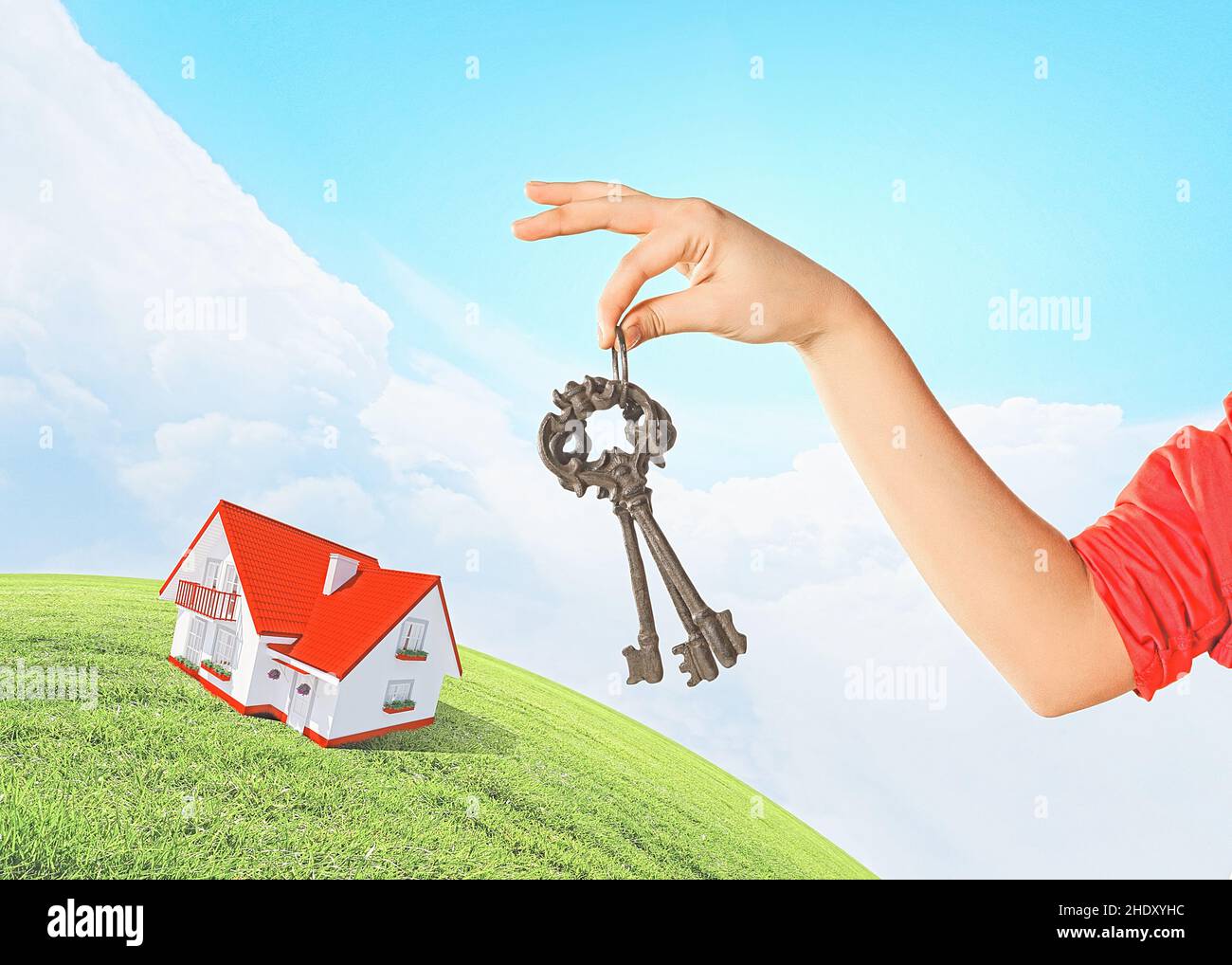 house, house key, buying house, houses, house keys, buying houses Stock ...