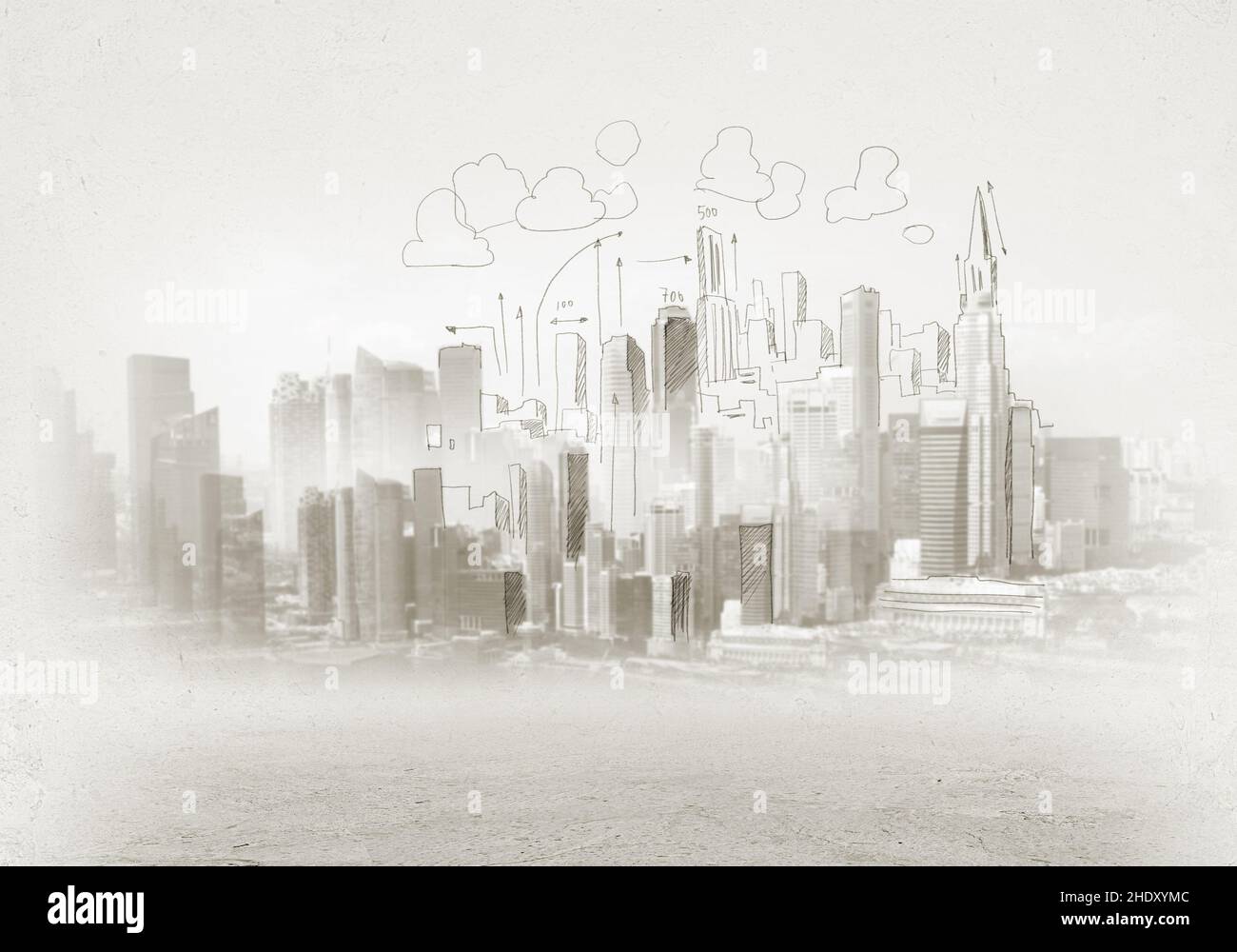 metropolis, blueprint, urban planning, blueprints Stock Photo - Alamy