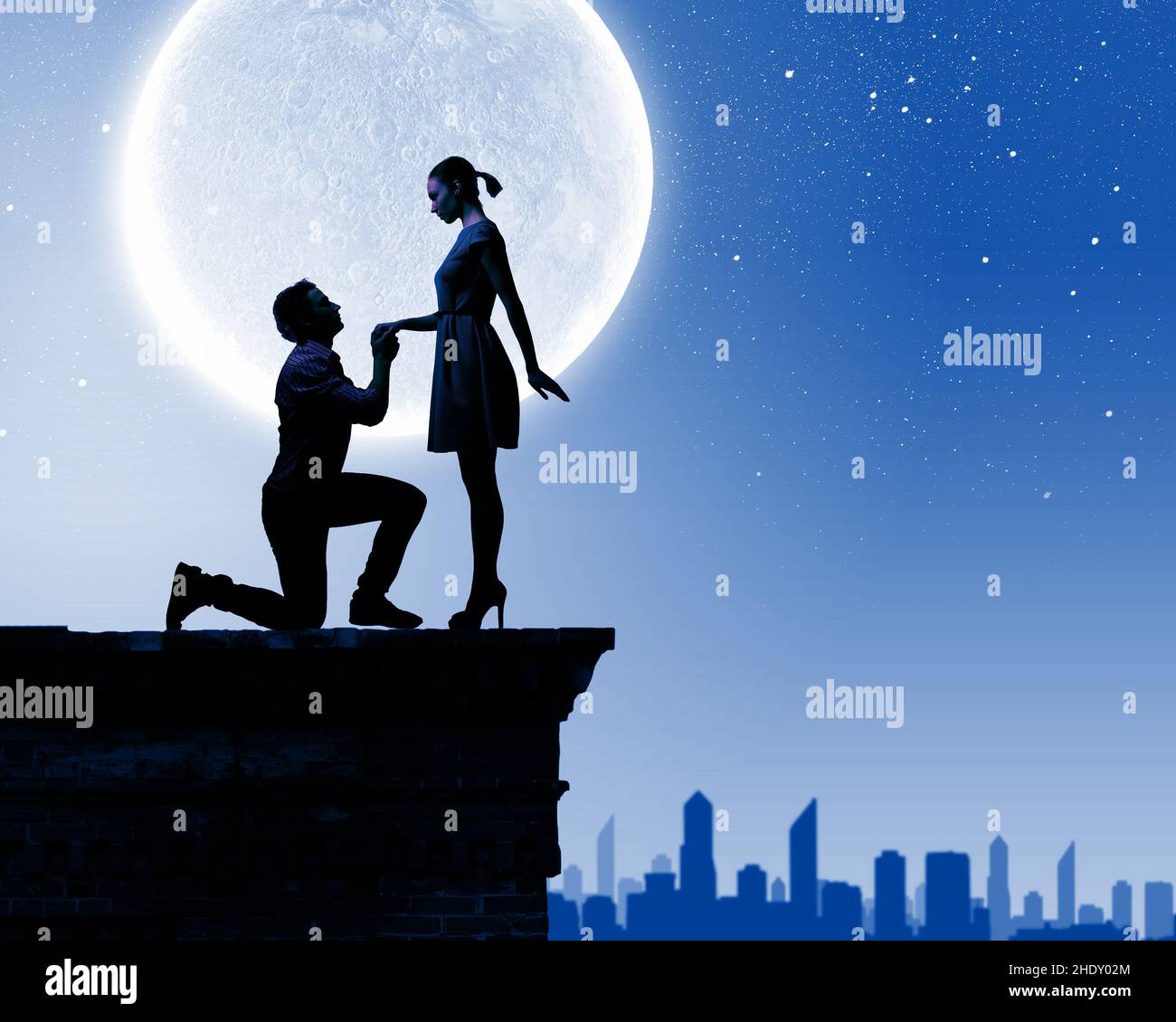 love couple, full moon, marriage proposal, love couples, full moons ...