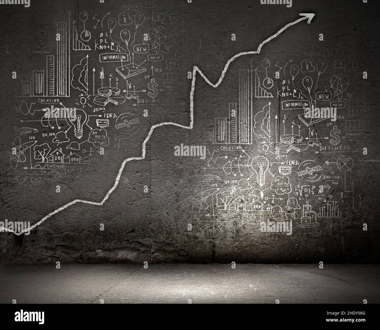 Rising arrows hi-res stock photography and images - Alamy