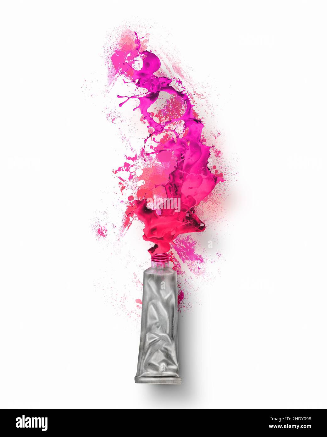 colour, splash, tube, colours, spatter, splashes, tubes Stock Photo - Alamy