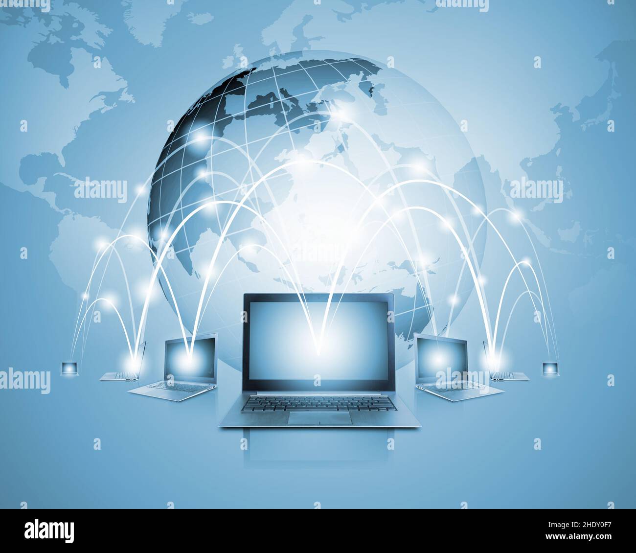 Internet objects interaction hi-res stock photography and images - Alamy