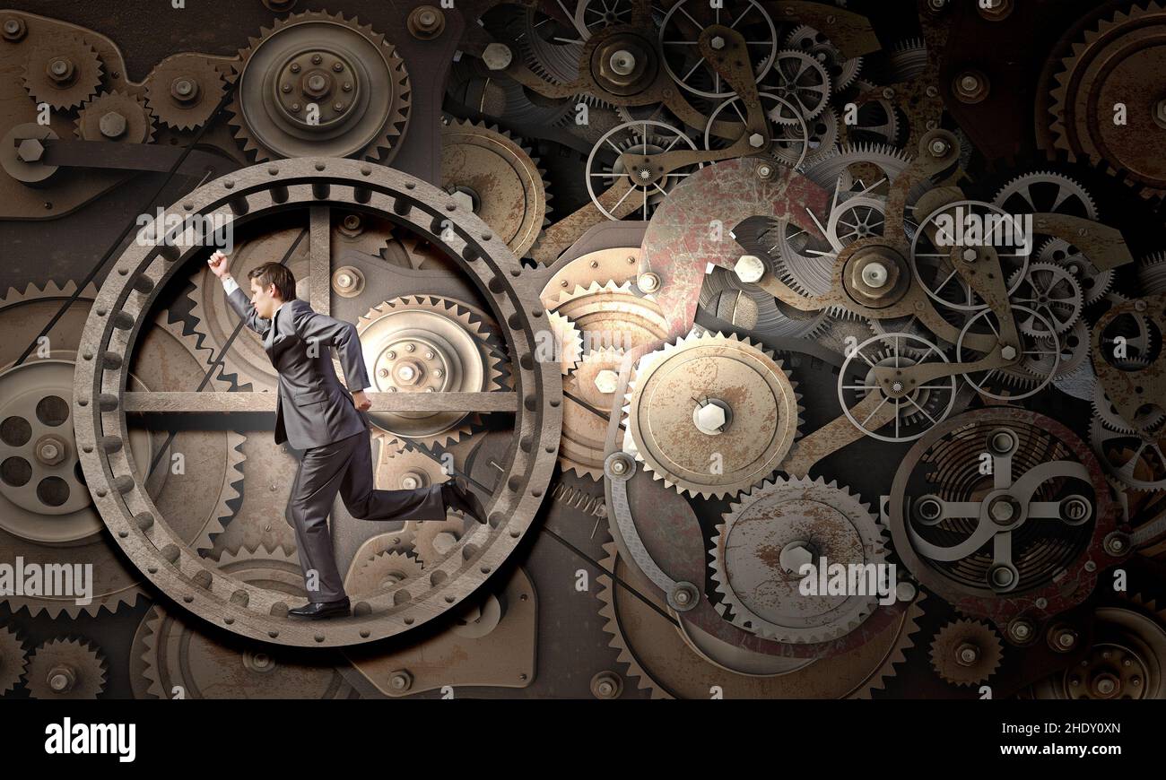 man, gear , exercise wheel, guy, men, gears, exercise wheels Stock ...