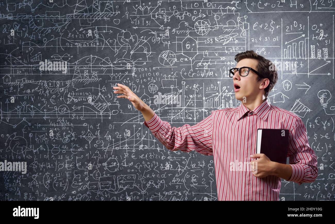surprised, college student, calculation, surpriseds, college students ...