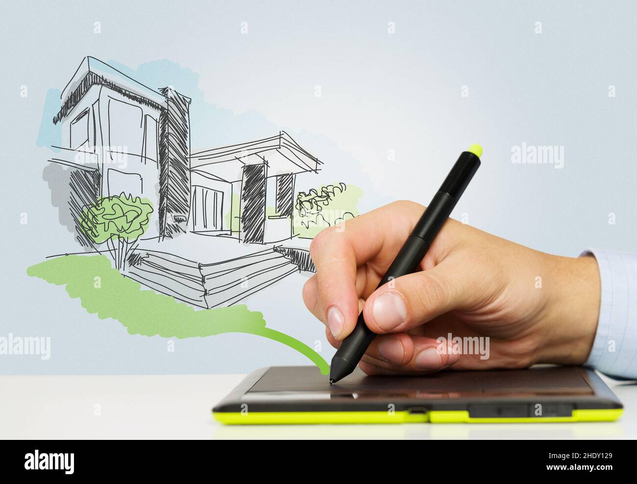 design, architect, draft, graphics tablet, sketch, designs, architects ...
