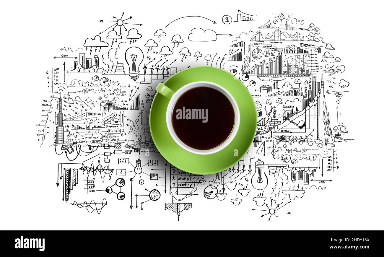 job & profession, coffee time, project, graphic, mind mapping, job ...
