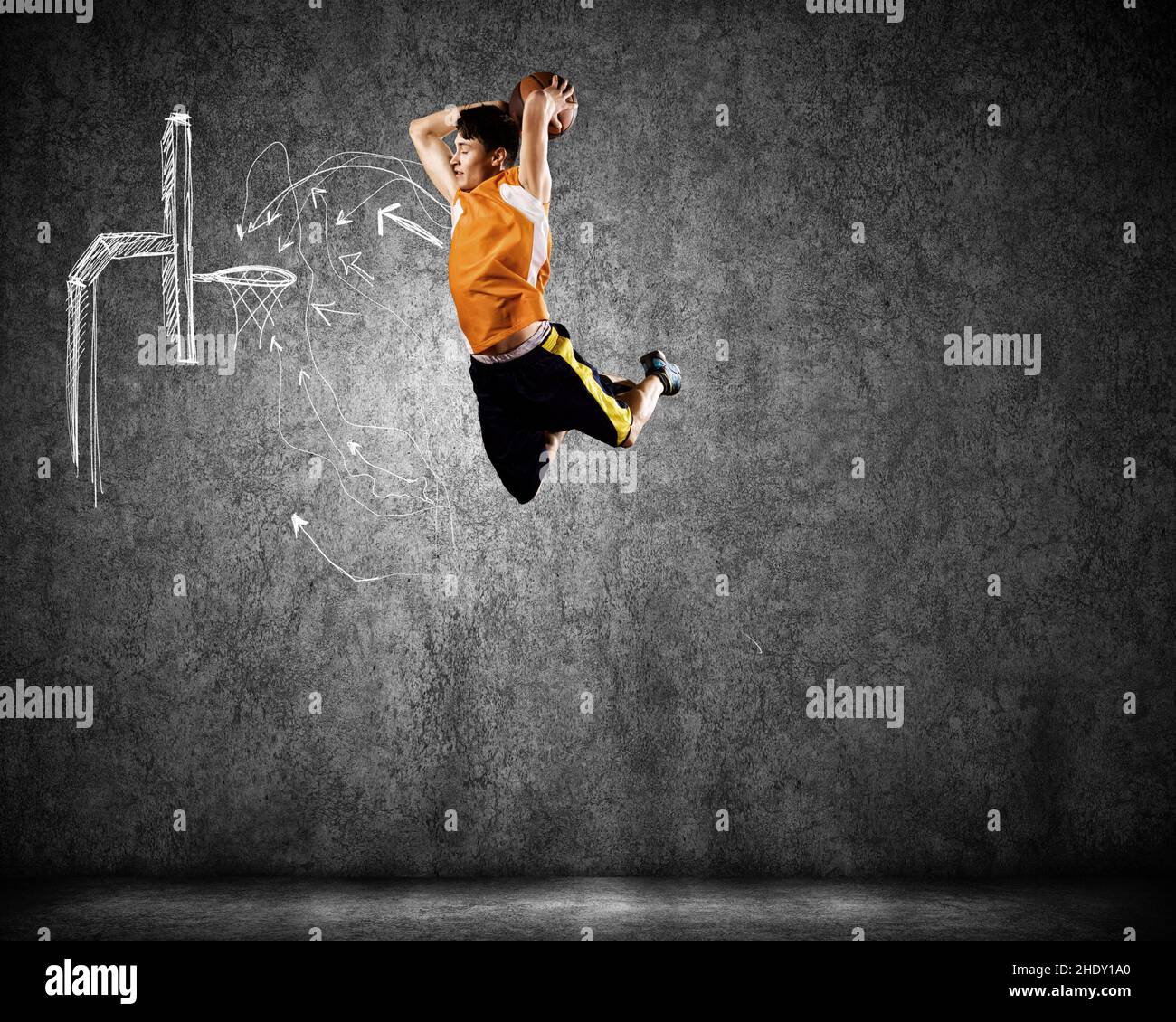 analysis, basketball, dunking, analyses, basketballs Stock Photo - Alamy