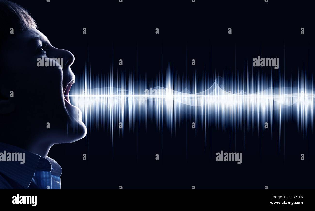 Voice frequency hi-res stock photography and images - Alamy