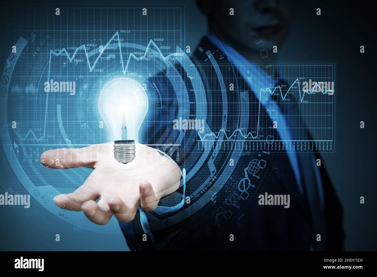 idea, development, diagram, innovative, data analysis, ideas ...