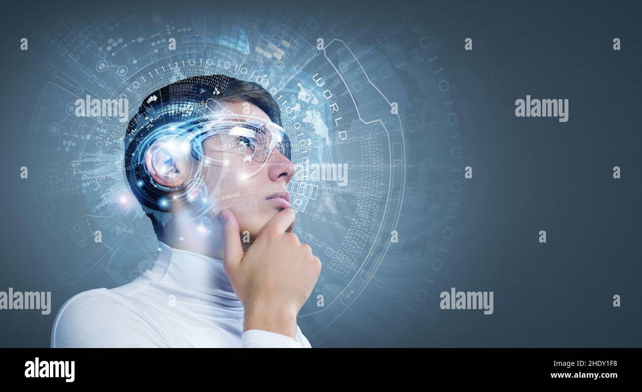 science, pensive, research, virtual reality, sciences, pensives ...