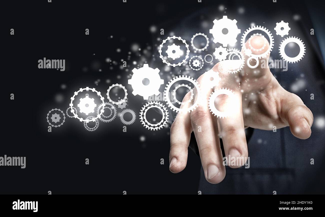machine, gear, humans, interplay, machines, gears, human, interplays ...