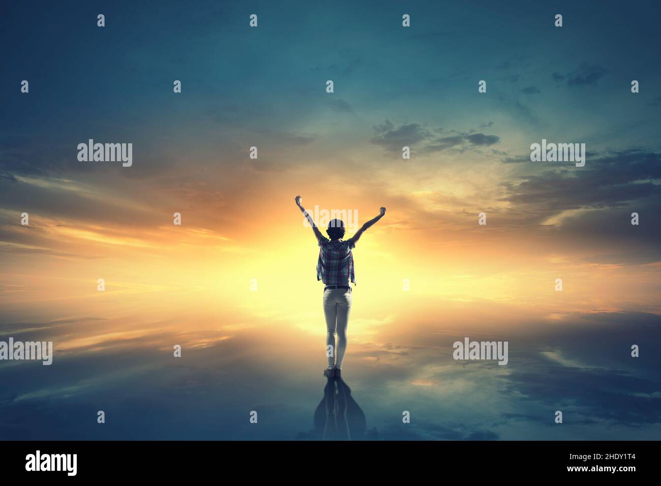 Enthusiastic greeting hi-res stock photography and images - Alamy