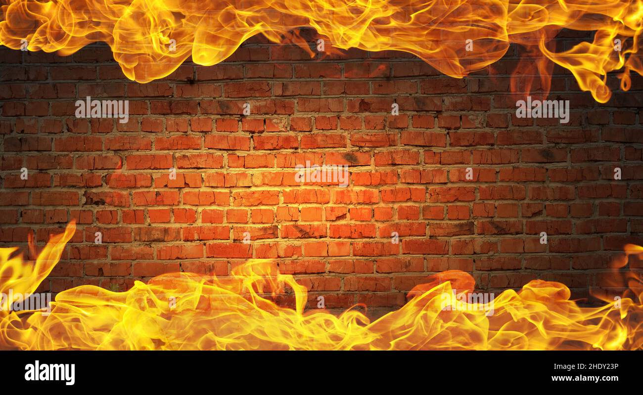 wall, fire, burning, walls, fires Stock Photo - Alamy