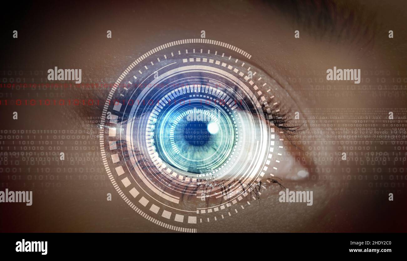 eye, iris, identity, scanners, eyes, identities Stock Photo - Alamy