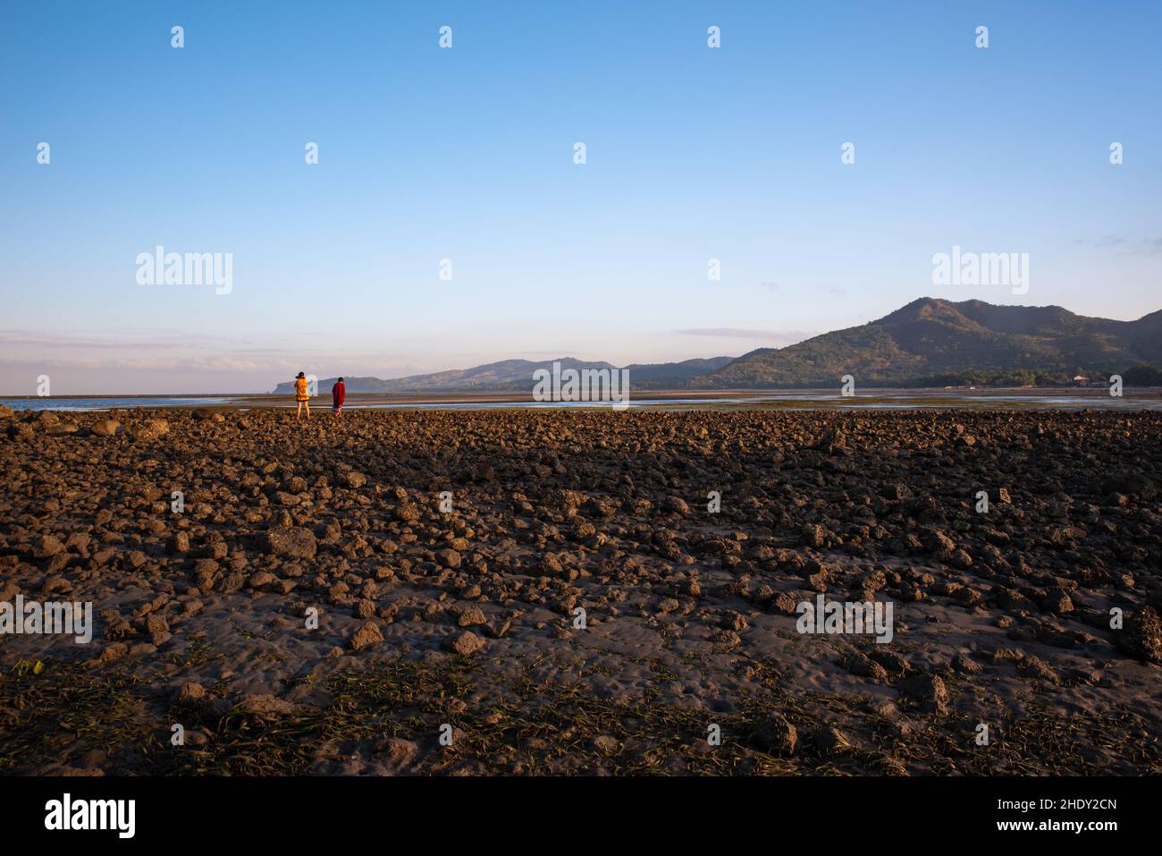 Beautiful seascape at the beach of Lian, Batangas Stock Photo - Alamy