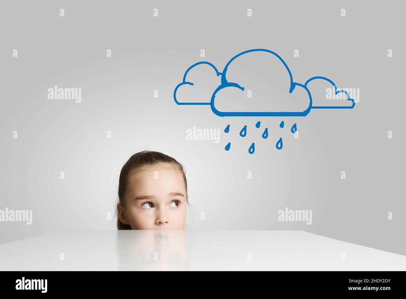 girl, bad mood, rain cloud, mood, girls, bad moods, clouds, rain clouds ...