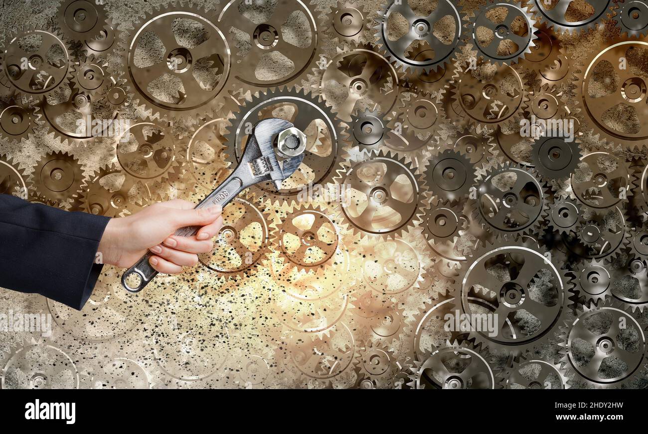 business, repair, gears, process optimization, corporate, negocios ...