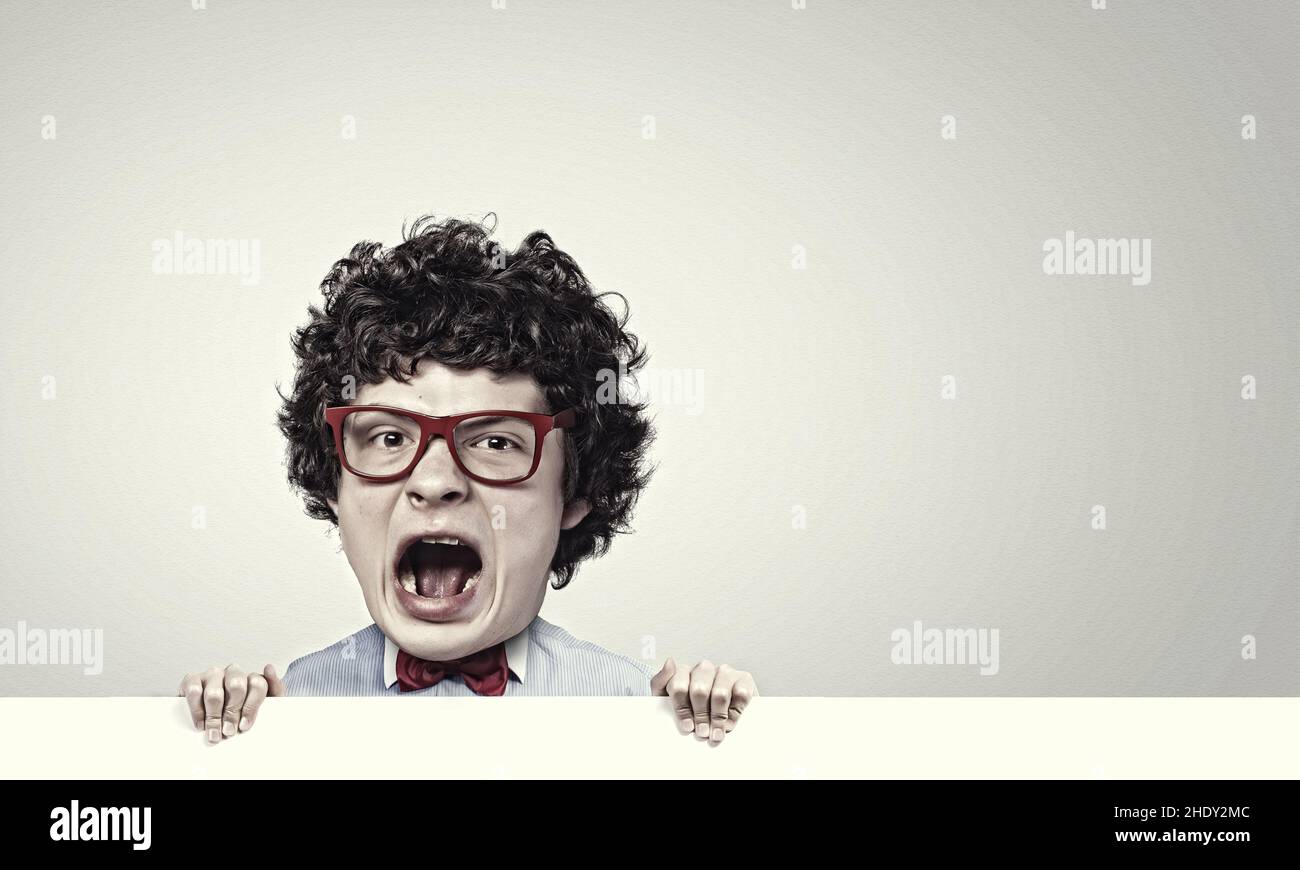 loud, shouting, message, advertising, nerd, louds, scream, screaming ...