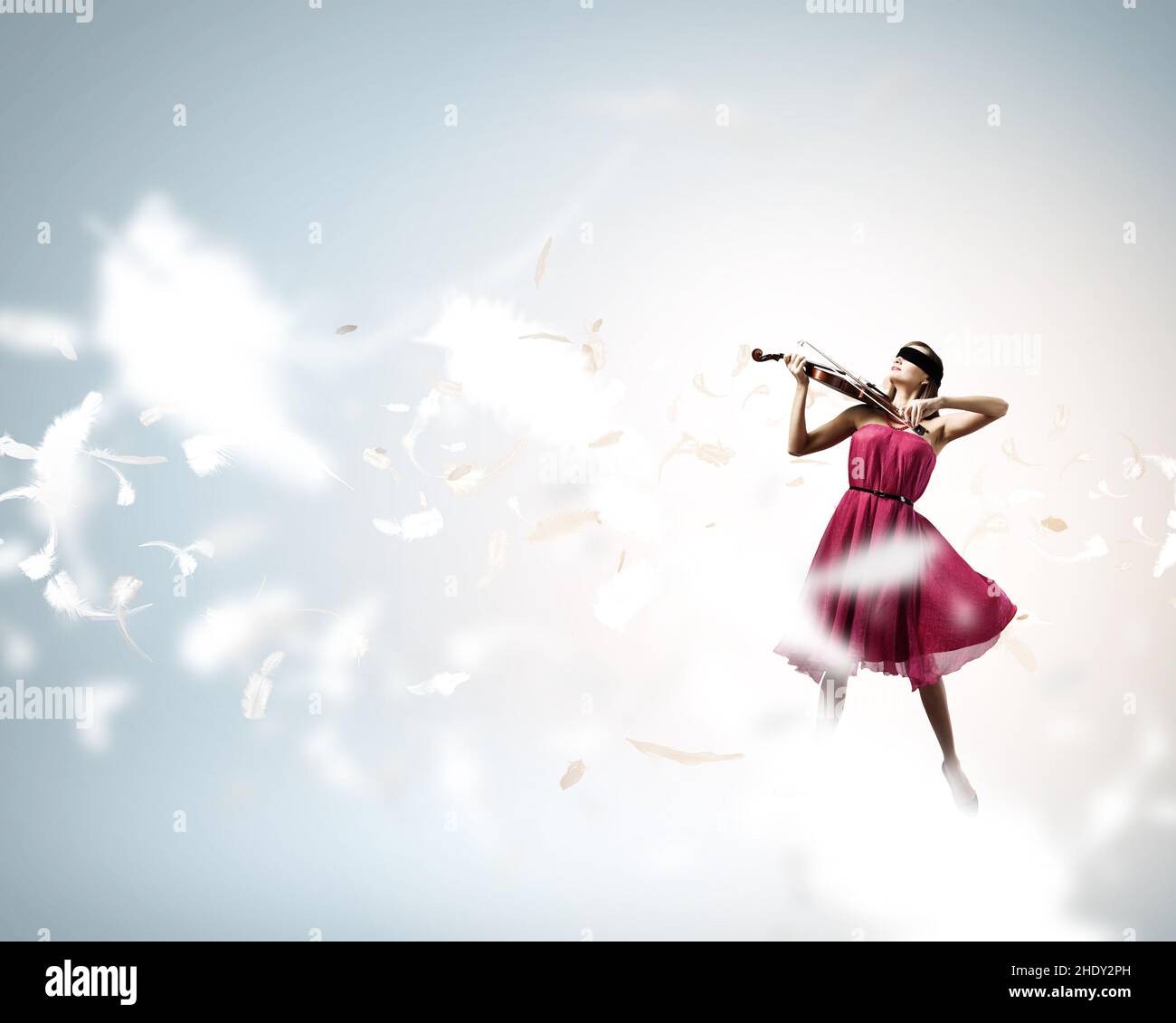 lightweight, playing music, passion, talent, violinist, lightness ...