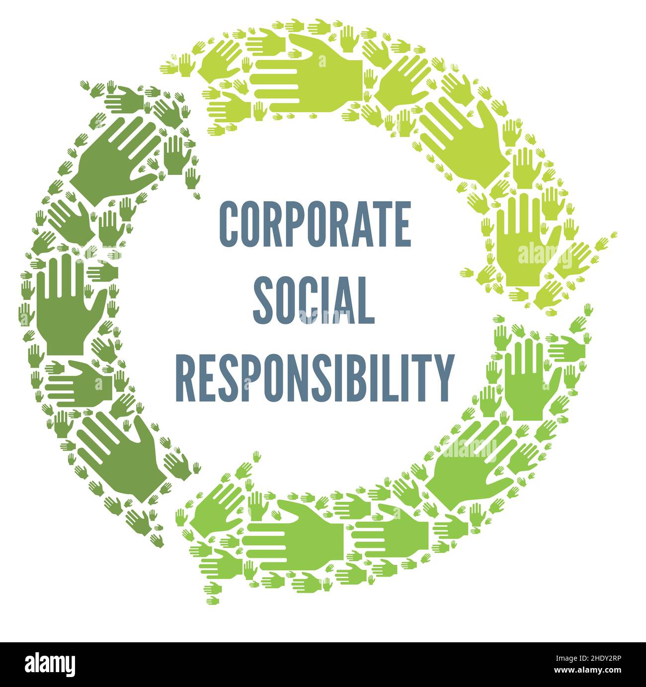 CSR corporate social responsibility symbol Stock Photo - Alamy