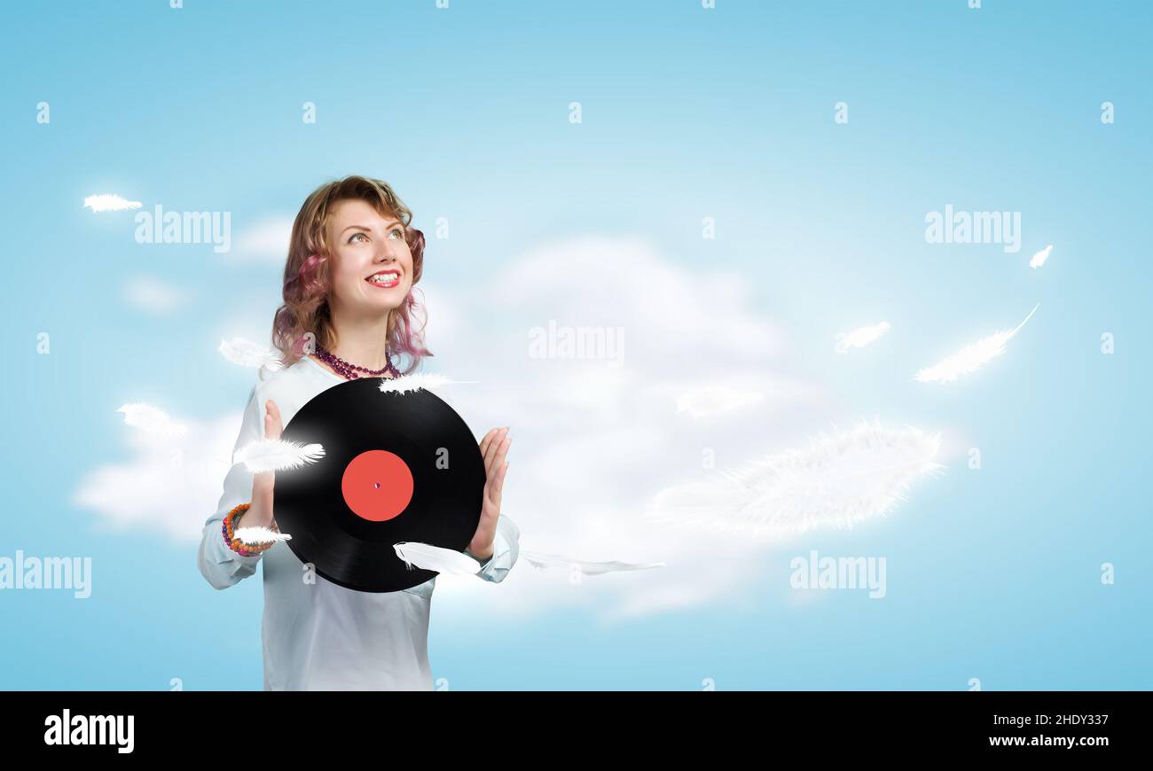 retro, record, old fashioned, retro style, records, vinyl Stock Photo ...